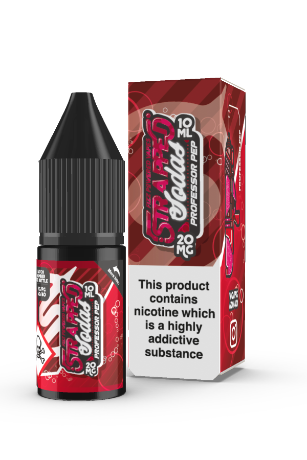 Strapped Sodas - Professor Pep Nic Salt 10ml – JT's ECig Store